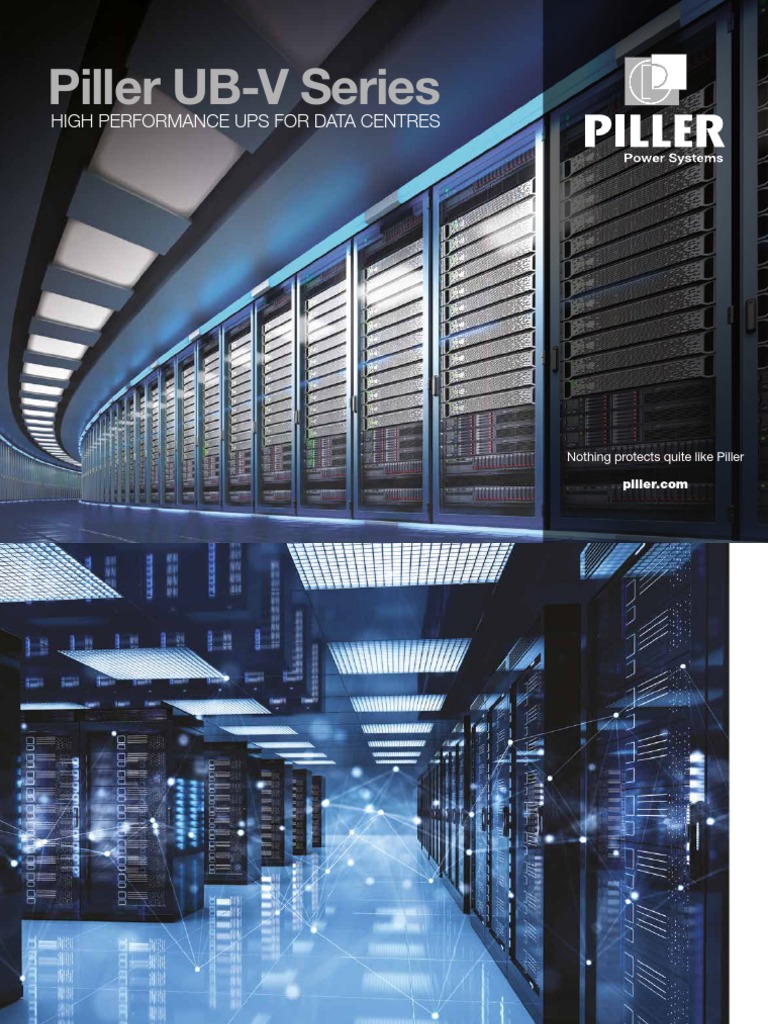 Ub V Series For Data Centres Brochure | PDF | Data Center | Cloud Computing