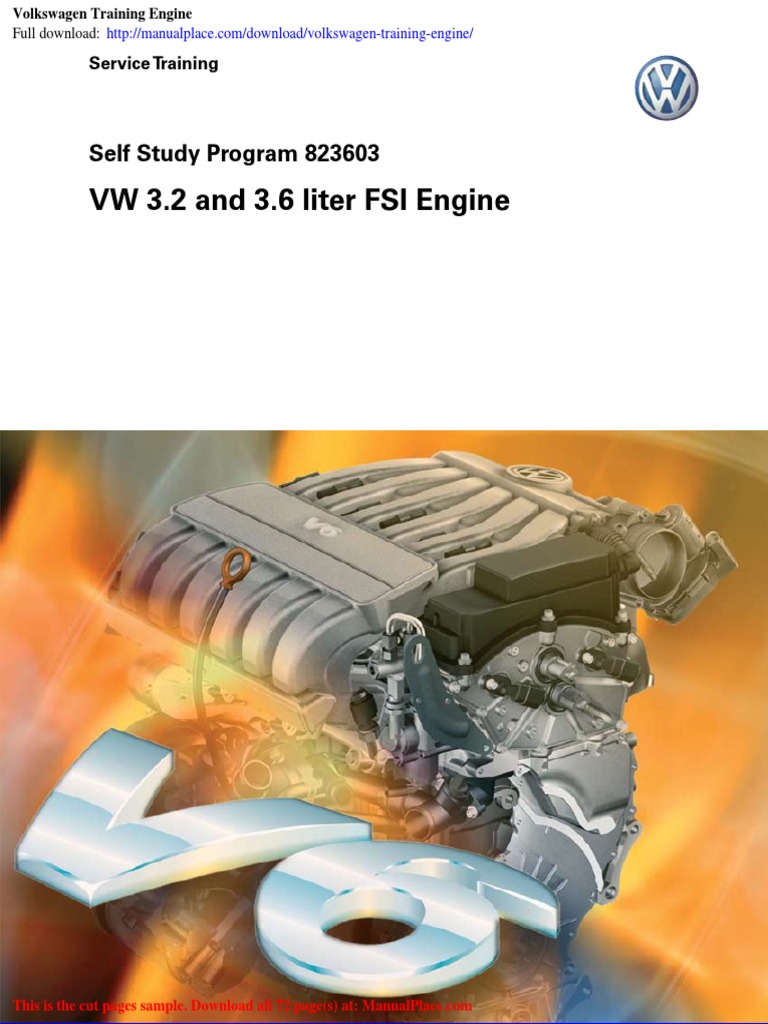 Volkswagen Training Engine | PDF | Engine Technology | Internal ...