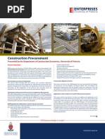 Framework for Infrastructure Delivery Management | PDF | Procurement ...