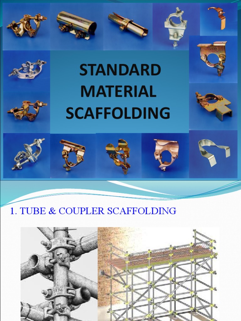 Spesifikasi Material Scaffolding | PDF | Teknologi & Rekayasa