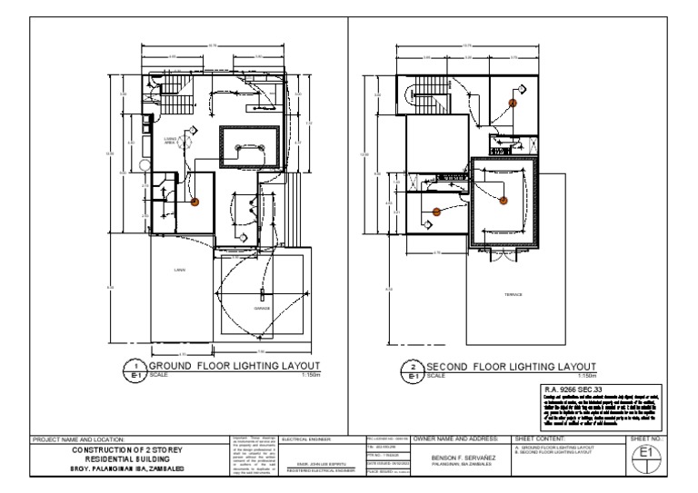 11 Lighting Layout | PDF | Buildings And Structures