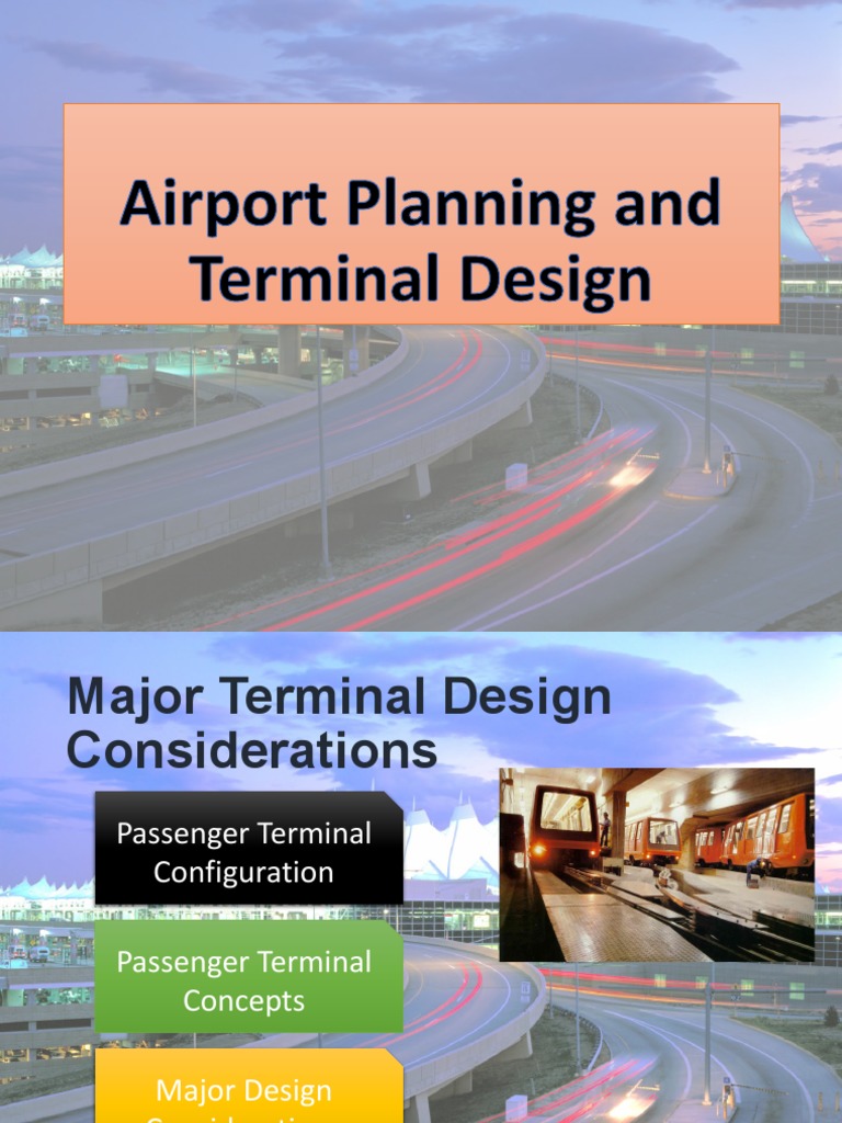 Key Considerations in Airport Terminal Design | PDF | Airline Hub | Airport