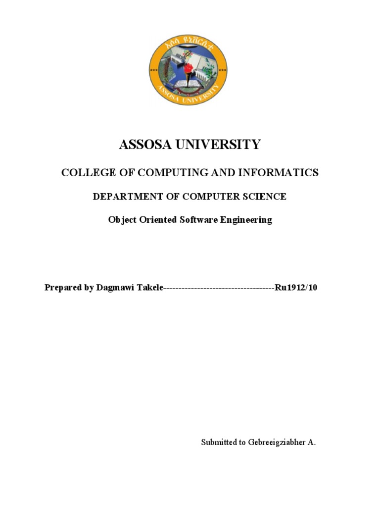 Assignment 2 | PDF | Use Case | User (Computing)