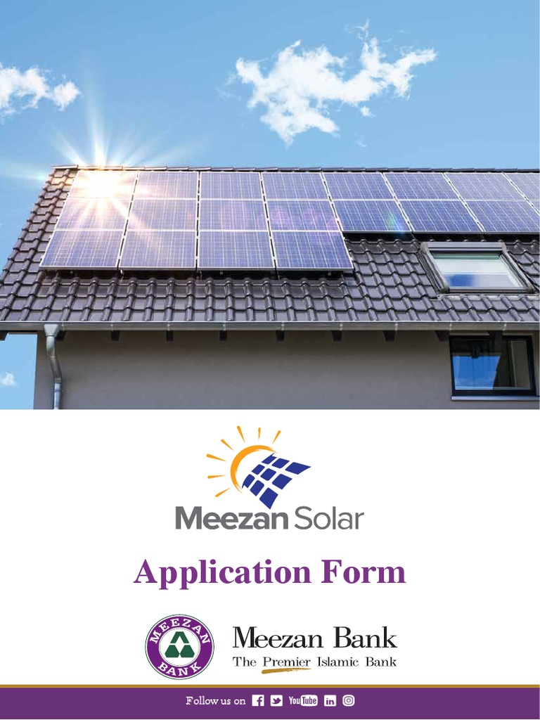 Solar Application Form | PDF | Banks | Payments