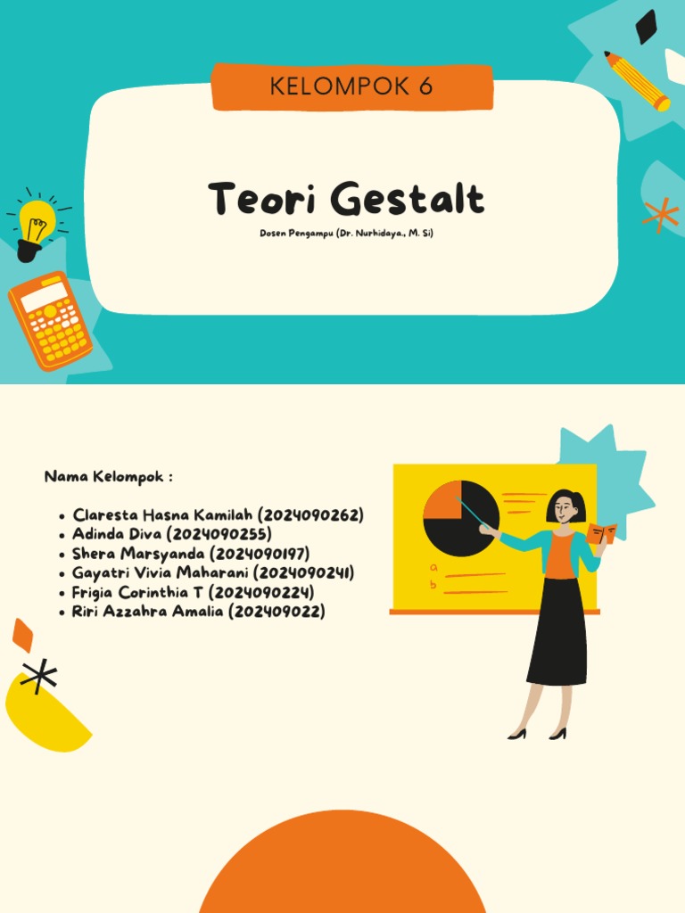 Teori Gestalt Kelompok 6 | PDF