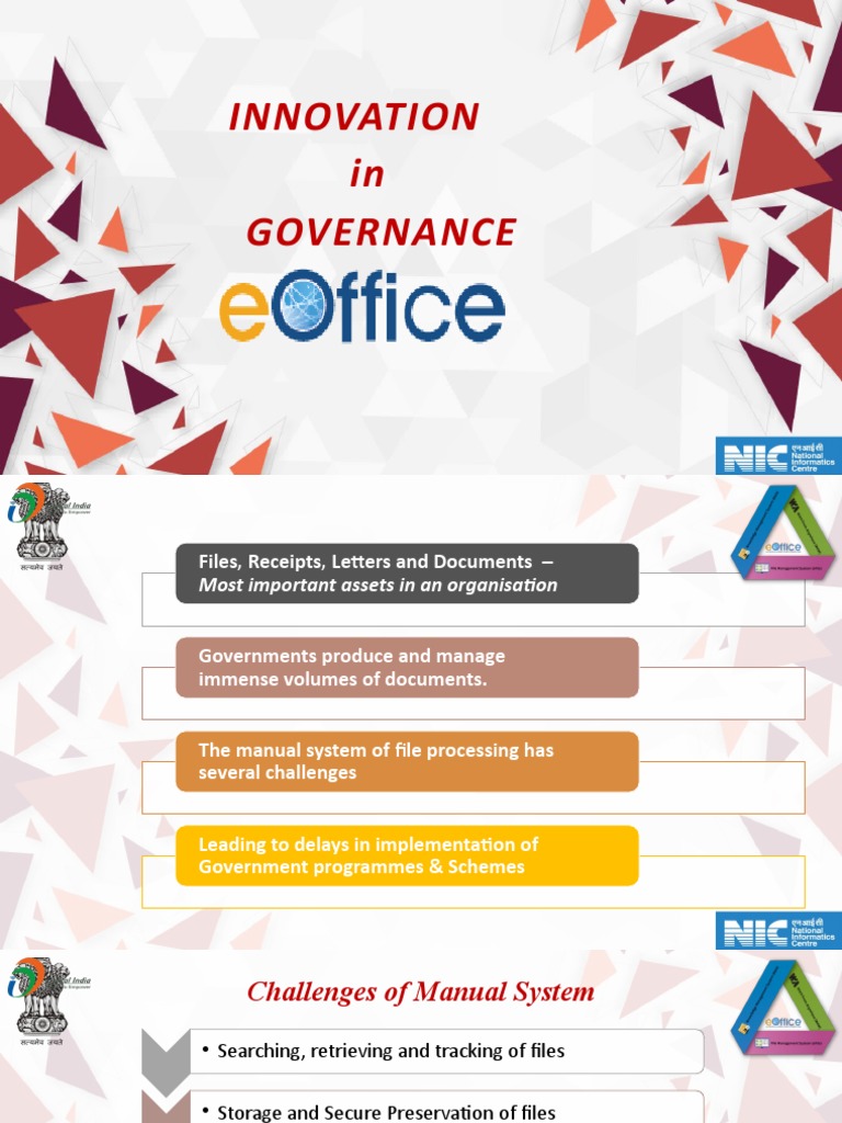 eOffice: Transforming Government File Management | PDF | Computer File ...