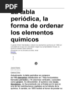 Tabla Periódica Sin Nombres para Imprimir | PDF | Tabla periódica ...
