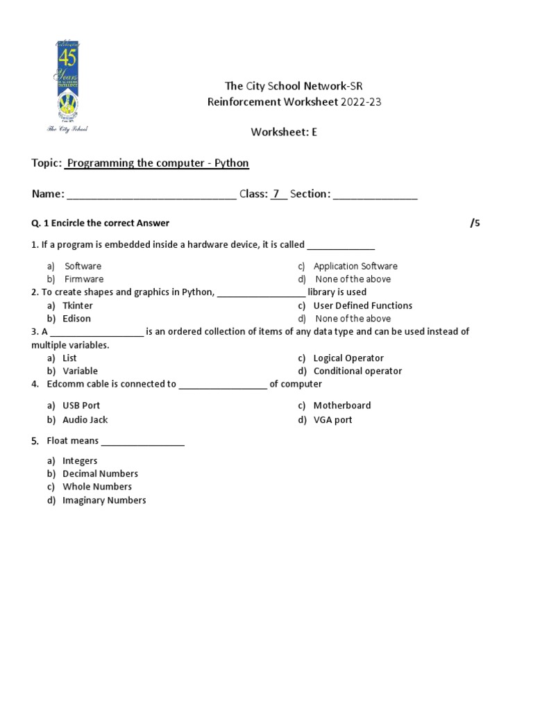 comprehensive-worksheet-class-7-pdf-python-programming-language