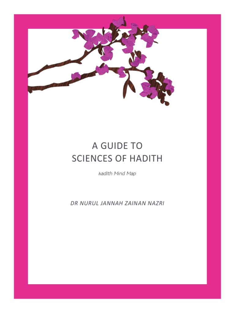 Hadith Mind Map Arabic | PDF