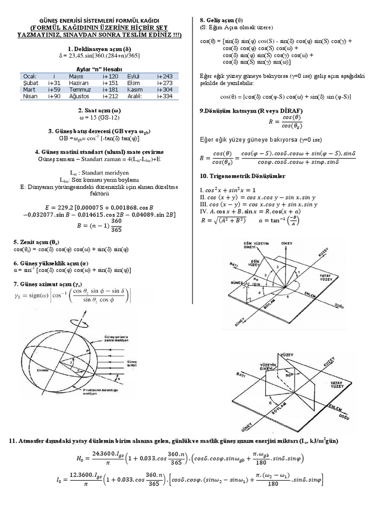 GES Formul Kagidi-2023 | PDF
