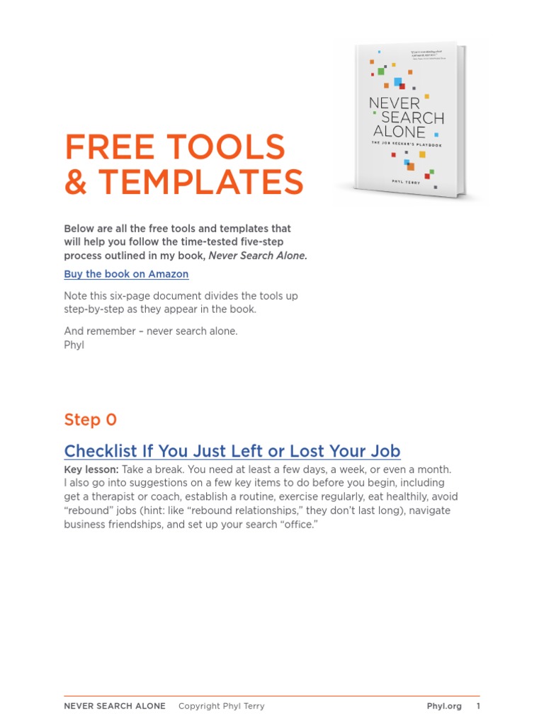 Never Search Alone 1-25-23 FreeTools | PDF | Business | Communication
