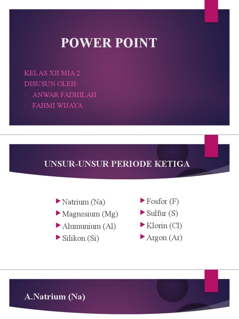 unsur periode k3 dan k4 | PDF