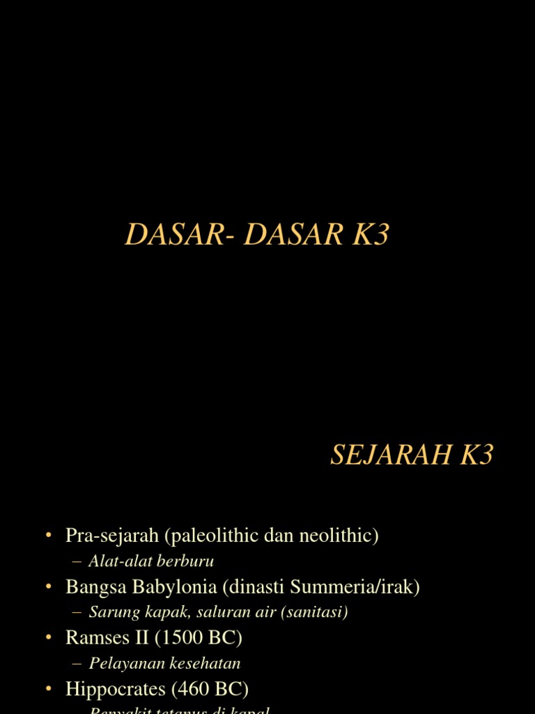1dasar K3 Merged | PDF