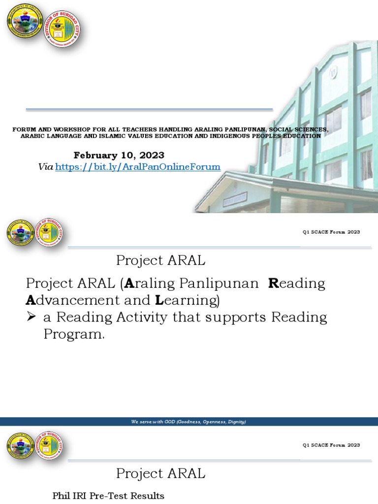 Project ARAL For Forum | PDF | Cognition | Behavior Modification