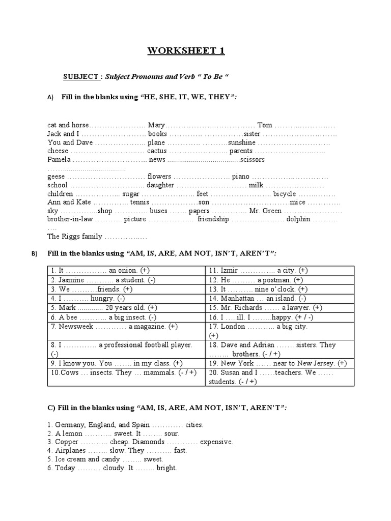 Worksheet 1 2 3 Pdf