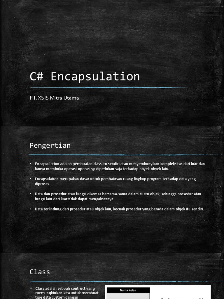 Day6 Encapsulation | PDF Day6 Encapsulation | PDF