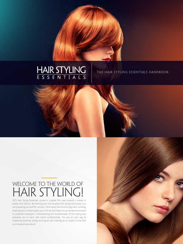 Hair Styling Essentials Handbook | PDF | Hairstyle | Braid