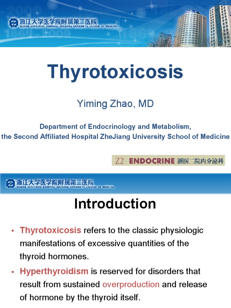 Thyrotoxicosis | PDF | Hyperthyroidism | Thyroid Disease