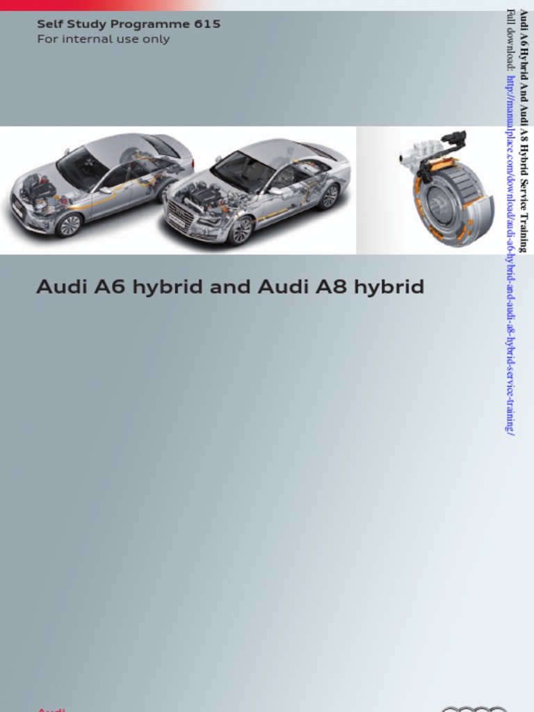Audi A6 Hybrid and Audi A8 Hybrid Service Training | PDF | Audi ...