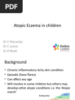 Clinical Practice Guidelines - Eczema - RCH | PDF | Dermatitis | Diseases And Disorders