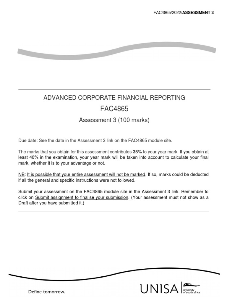 Assignment 2 2022 | PDF | Fair Value | Plagiarism