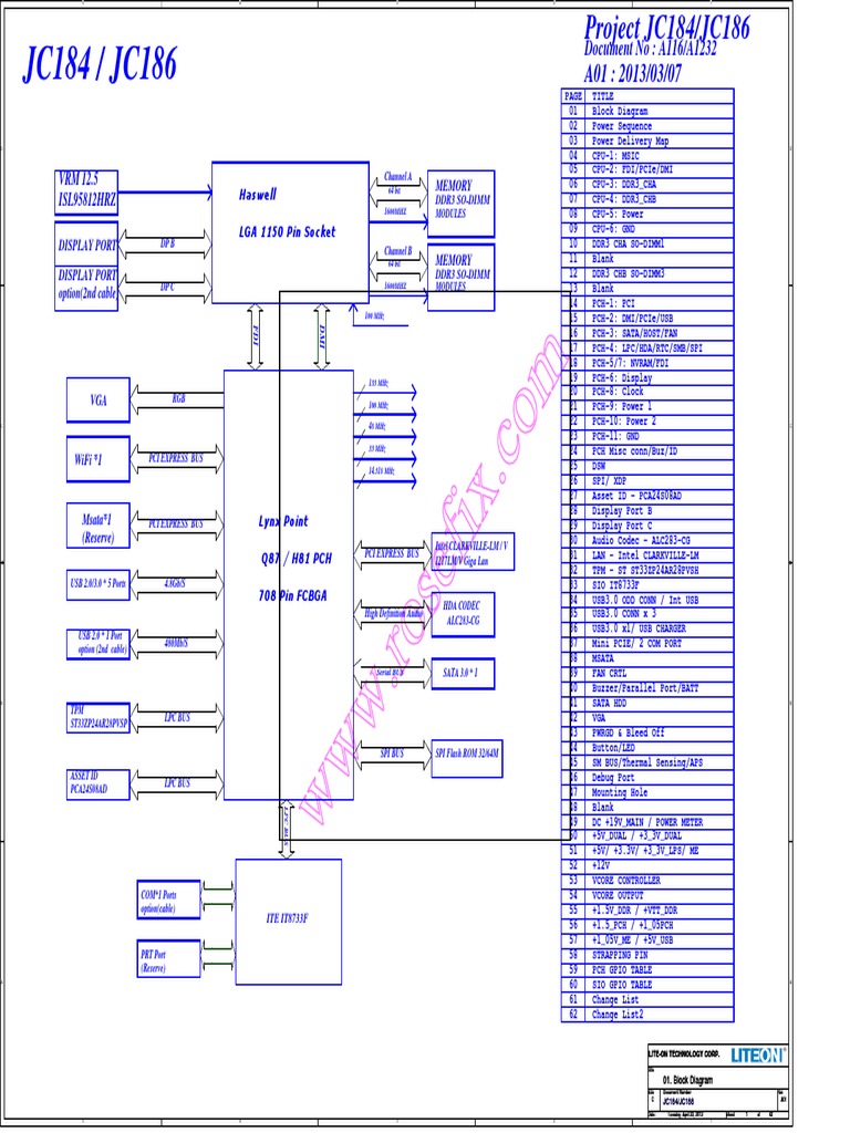 LITE-ON JC184 JC186 A116A1232 REV A01 - LENOVO Desktop M93 Tiny | PDF | Computer Engineering ...