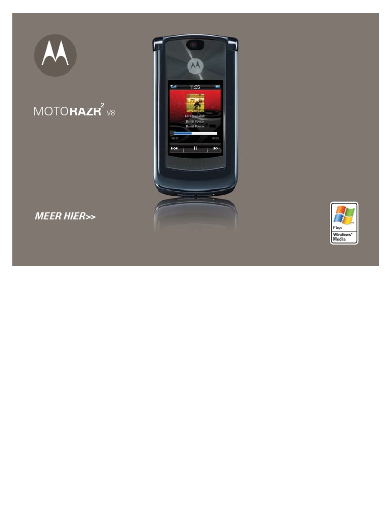 Motorola V8 | PDF