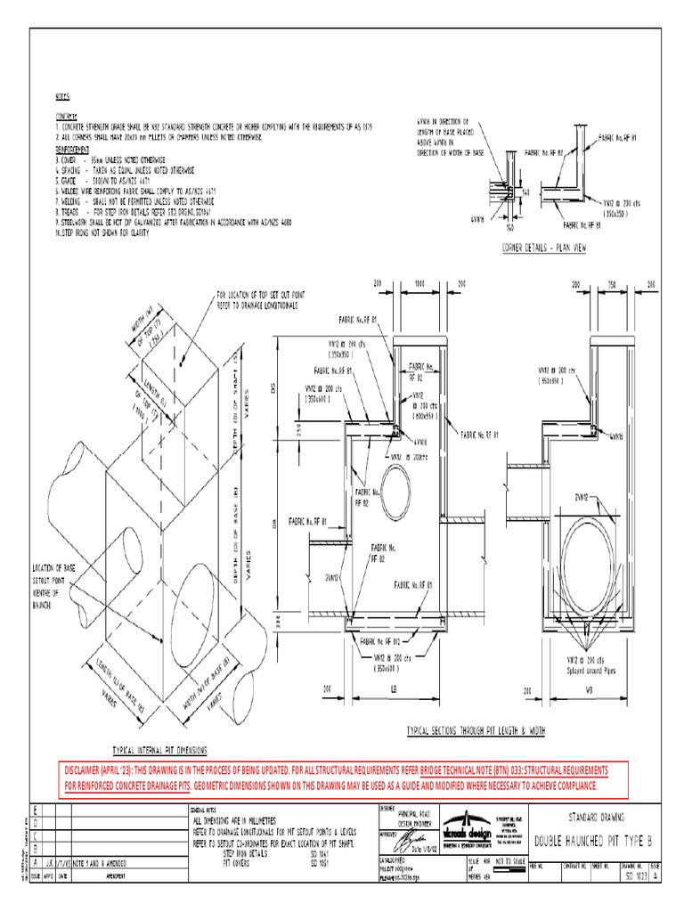Bridge Drawing Update Notice | PDF