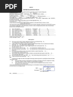 Maritime Health Declaration Template | PDF | Sea Captain | Health Care