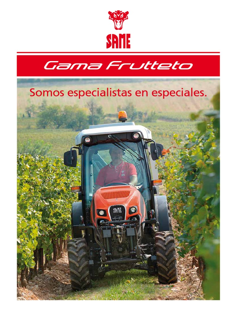 Frutteto Classic 80 105 Es (d37) | PDF | Embrague | Tractor