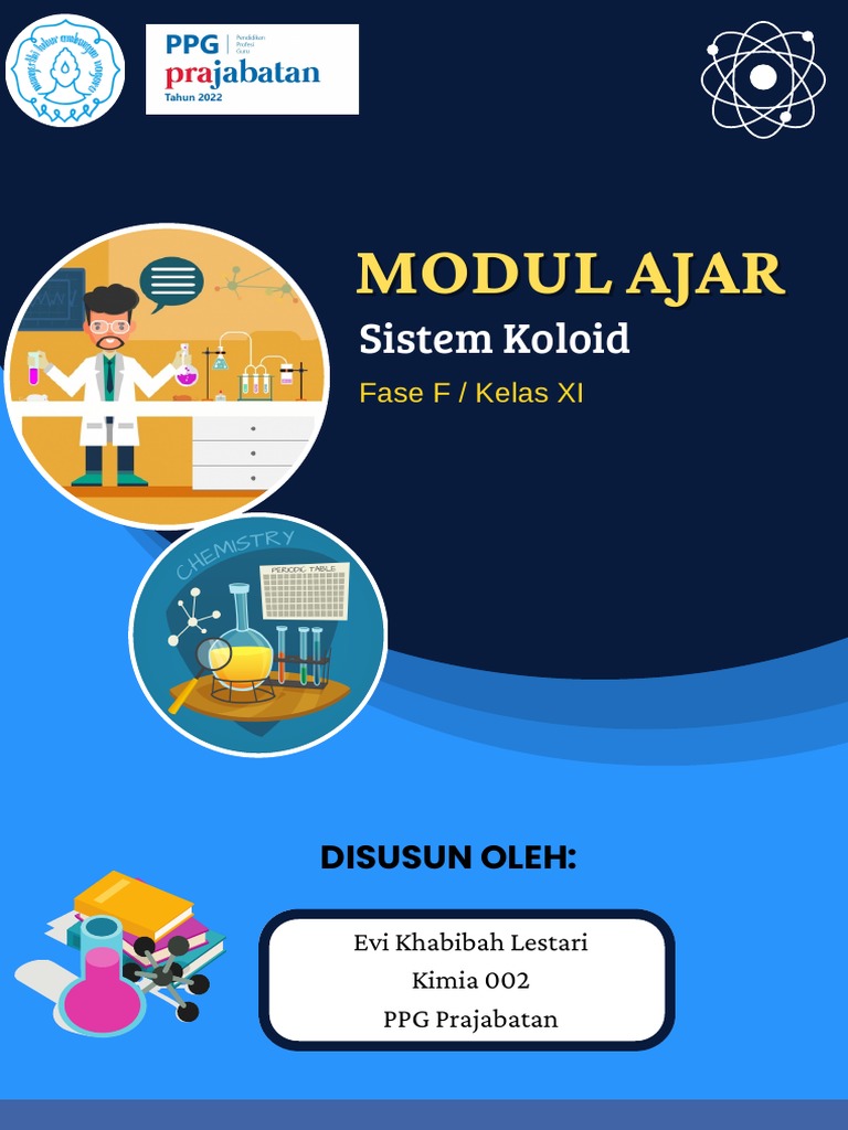 Modul Ajar - Sifat Sifat Koloid - Siklus 6 | PDF