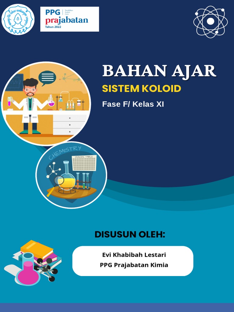 Bahan Ajar Koloid - Sifat-Sifat Koloid Dan Cara Pembuatan Koloid | PDF