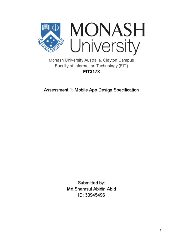 A1 Mobileappdesign 1 Pdf Mobile App Application Software