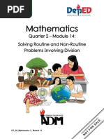 Math 3 Q2 Module 3 | PDF | Multiplication | Notation