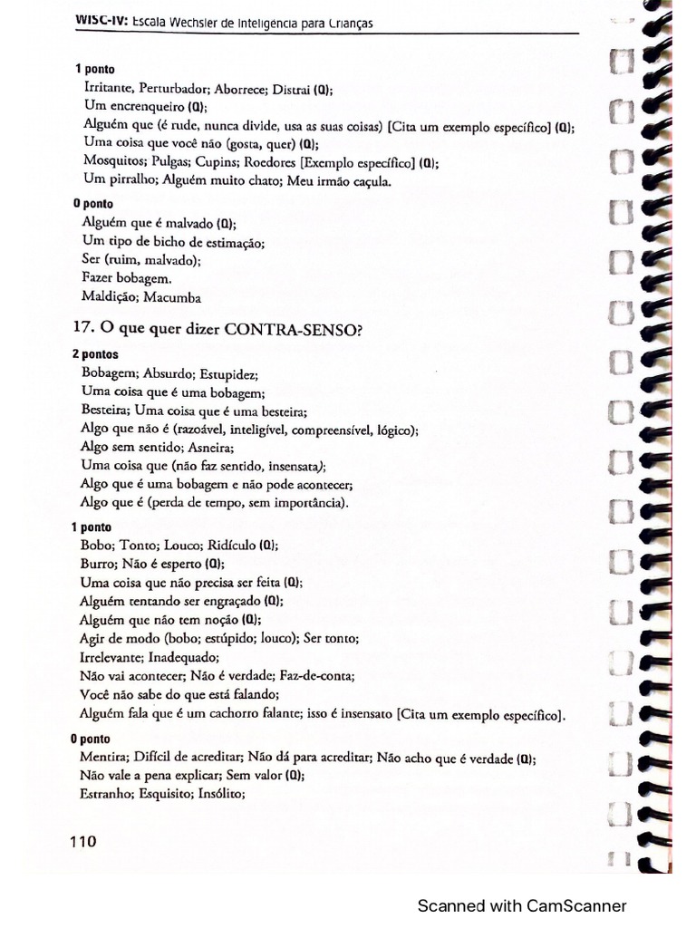 Manual WISC IV Part 3 | PDF
