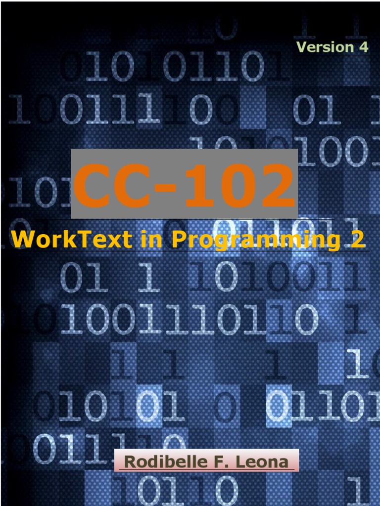CC102 Ver5 | PDF | Control Flow | Computer Program