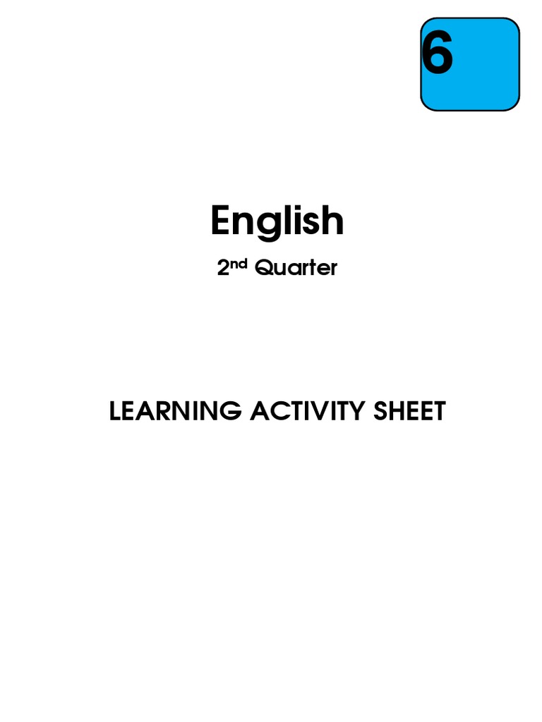 SLM Grade 6 English Week 1-5 | PDF | Bias | Media Bias SLM Grade 6 English Week 1-5 | PDF | Bias | Media Bias