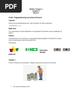 Road Sign Na Makikita Sa Daan 2 | PDF