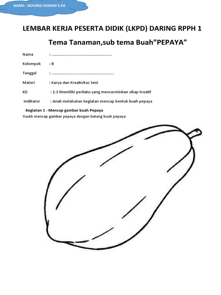 Pepaya Dan Semangka | PDF