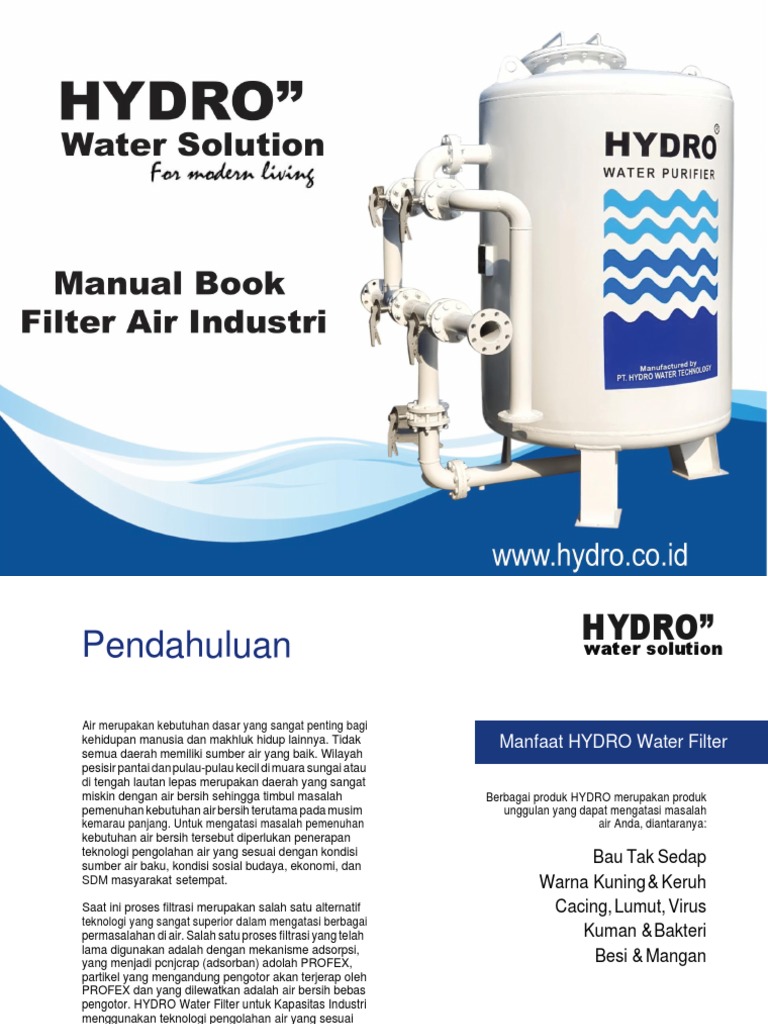 Solusi Filter Air HYDRO untuk Industri | PDF