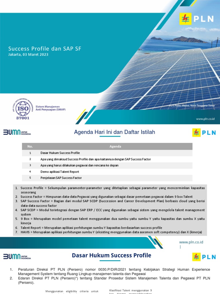 Profil Sukses dan SAP di PLN | PDF