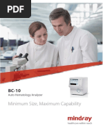 Mindray Reagent Brochure | PDF