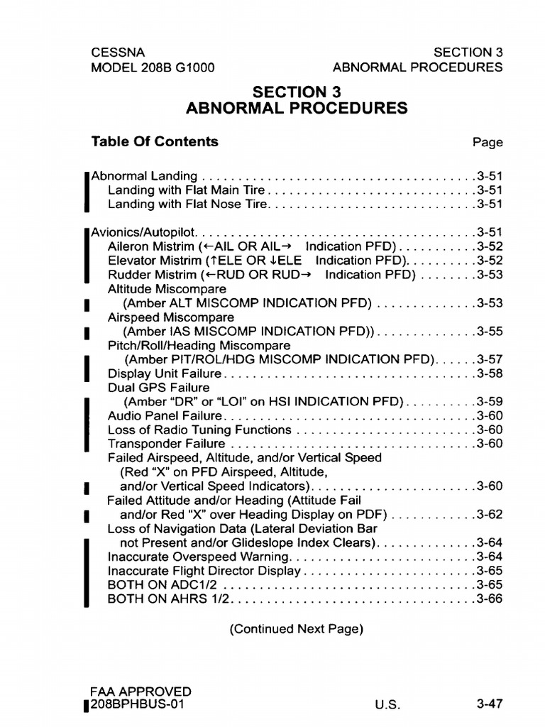 4 Abnormal | PDF | Aviation | Aircraft