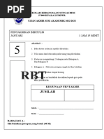 Uasa RBT T6 2023 | PDF