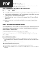 Decoding Ricoh Printer Serial Numbers | PDF