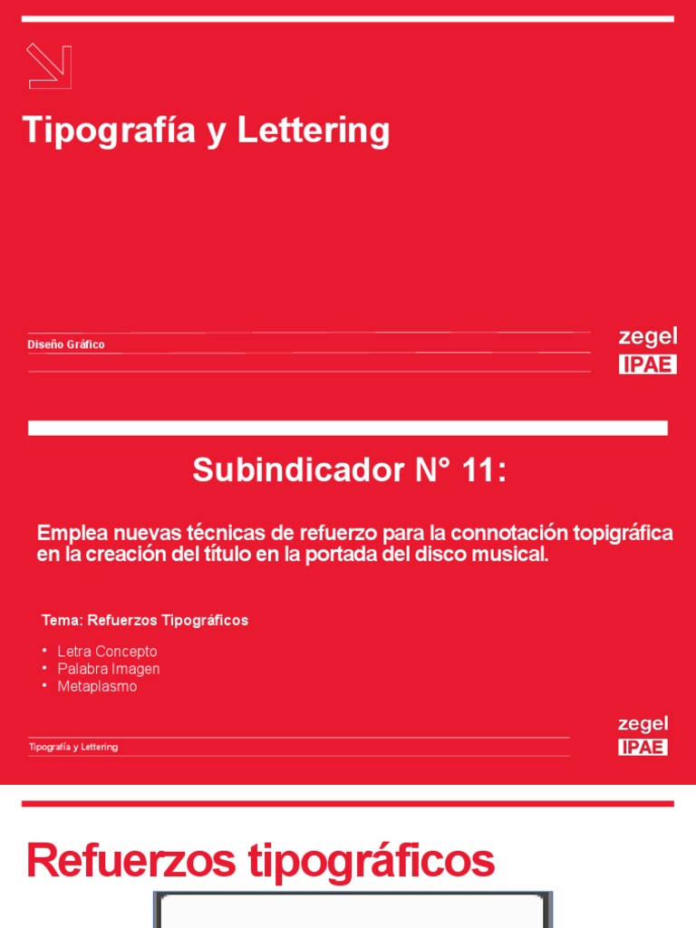 Refuerzos Tipográficos Creativos | PDF | Tipografía | Palabra