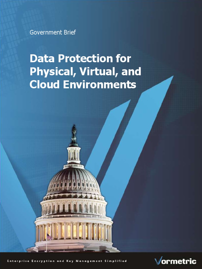 Whitepaper - Vormetric Data Security For US Government | PDF | Security | Computer Security