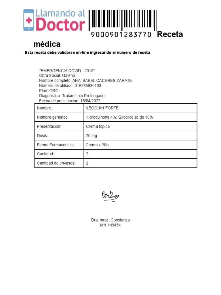 Receta 1 | PDF