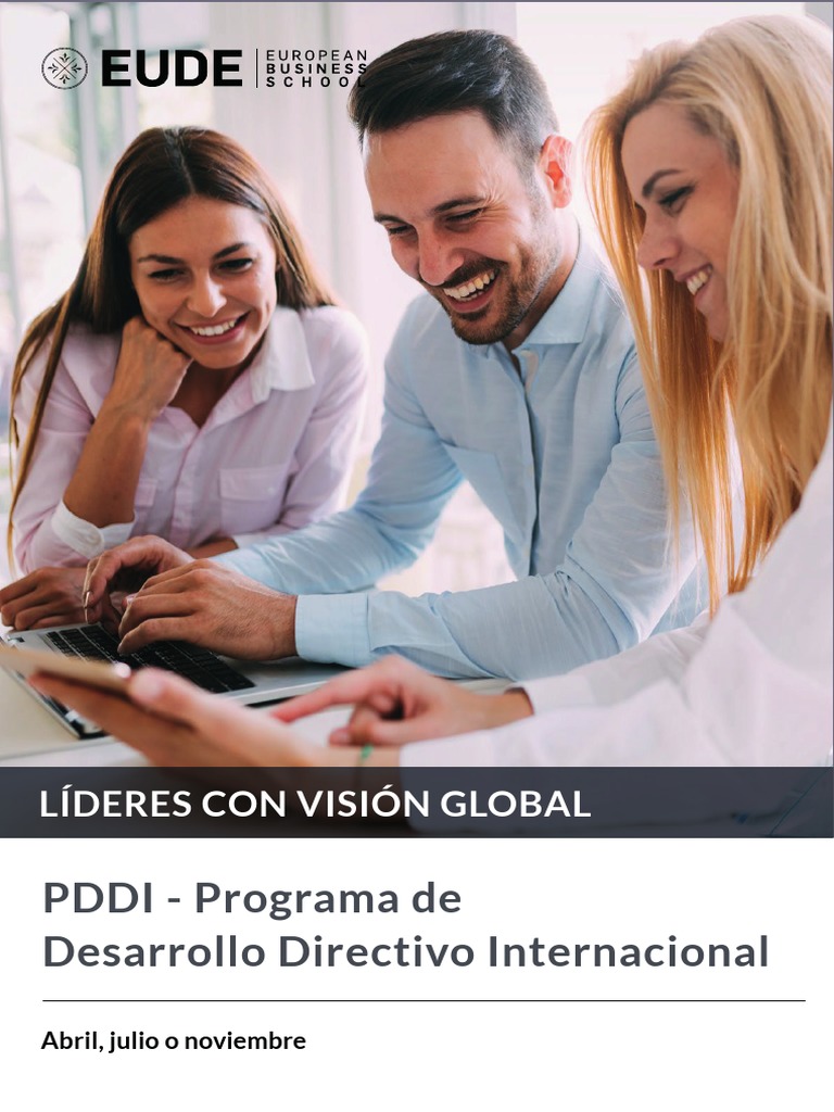 Pddi | PDF | Máster en Administración de Empresas | Iniciativa empresarial