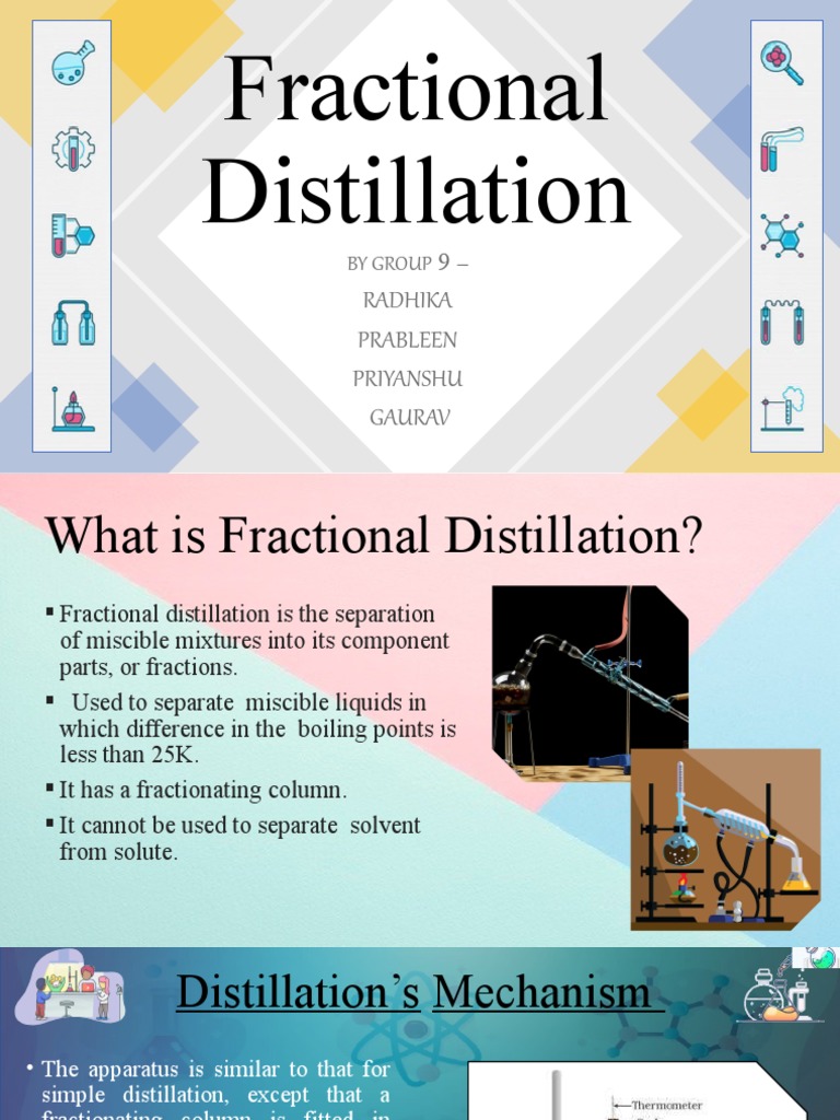 Fractional Distillation 222 | PDF